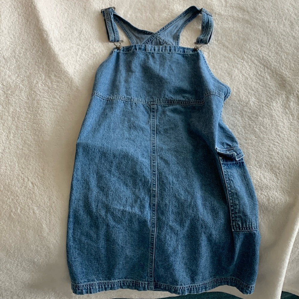Women’s Faded Glory Vintage Blue Overalls Ladies 14 - Gem